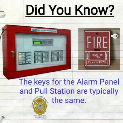 Beyond The Basics Fire Training - Alarm System Info